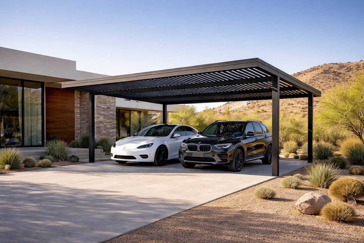 Custom Metal Shade Structures Phoenix | AZ Shade Builders